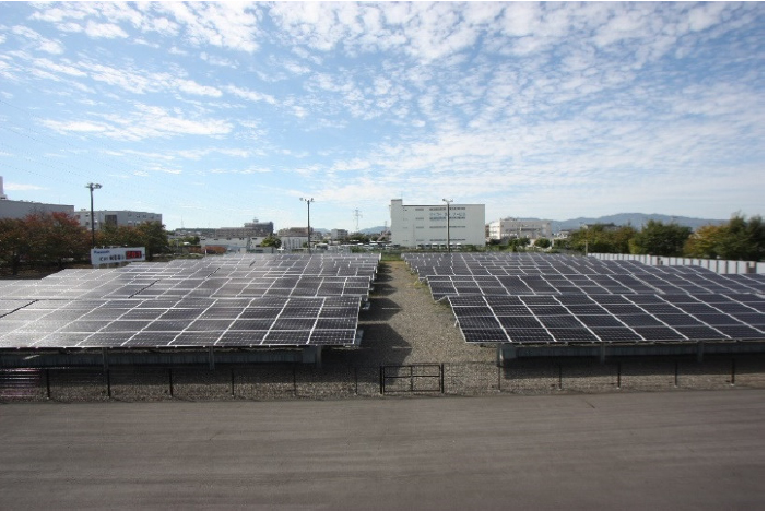 Demonstration facility connecting fuel cells, PV modules and storage batteris "H2 KIBOU FIELD ...